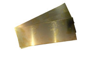 C21000 Metal Brass Sheet Cuzn5 Half Hard , 1220 x 2440mm Thin Brass Sheet