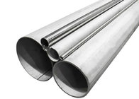 Round Type 304 Stainless Steel Pipe Good High Temperature Resistance
