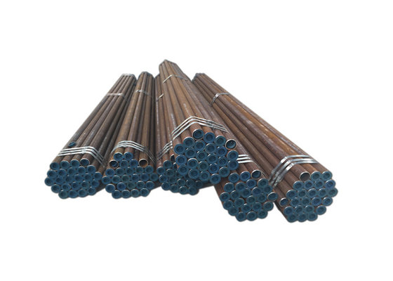5 10 Inch ERW Steel Pipe Round Shape , ASTM A106 GRB Carbon Steel Tubing