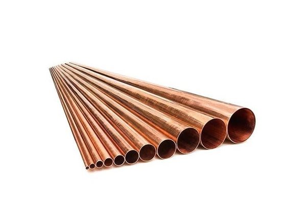 ASTM B122 C74000 Round Copper Pipe High Strength Good Corrosion Resistant